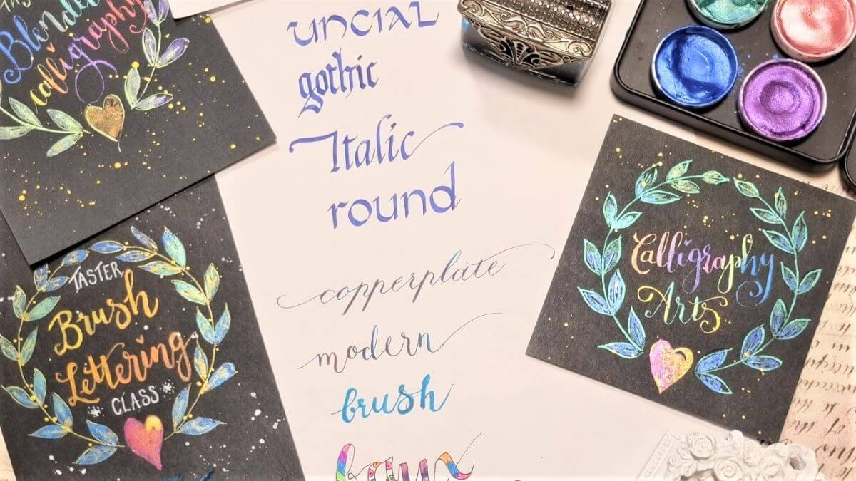 Anything Goes Calligraphy (and more) class in Leicester