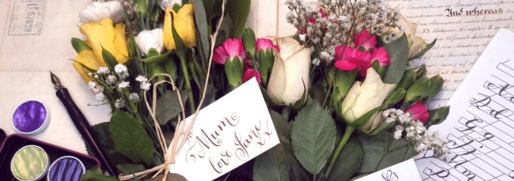 Spring Posie and Modern Calligraphy at Belgrave Hall - Calligraphy Arts UK